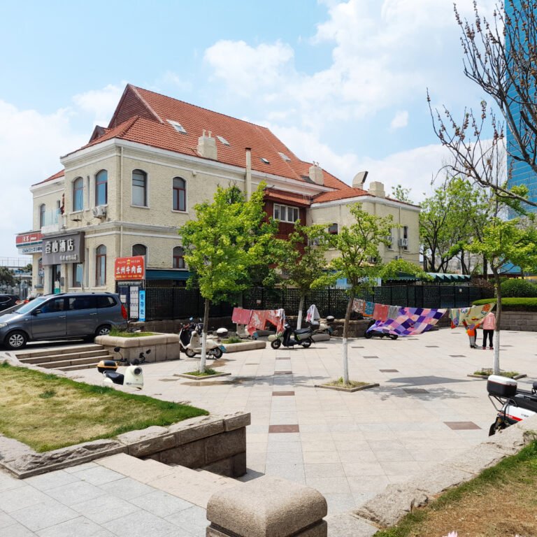 Old German Buildings in Qingdao, Shandong Province (China Travel)